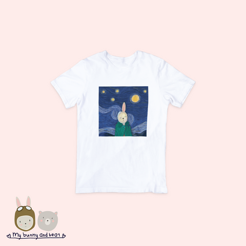 Van Gogh Inspired Bunny Self Portrait – My Bunny and Bear